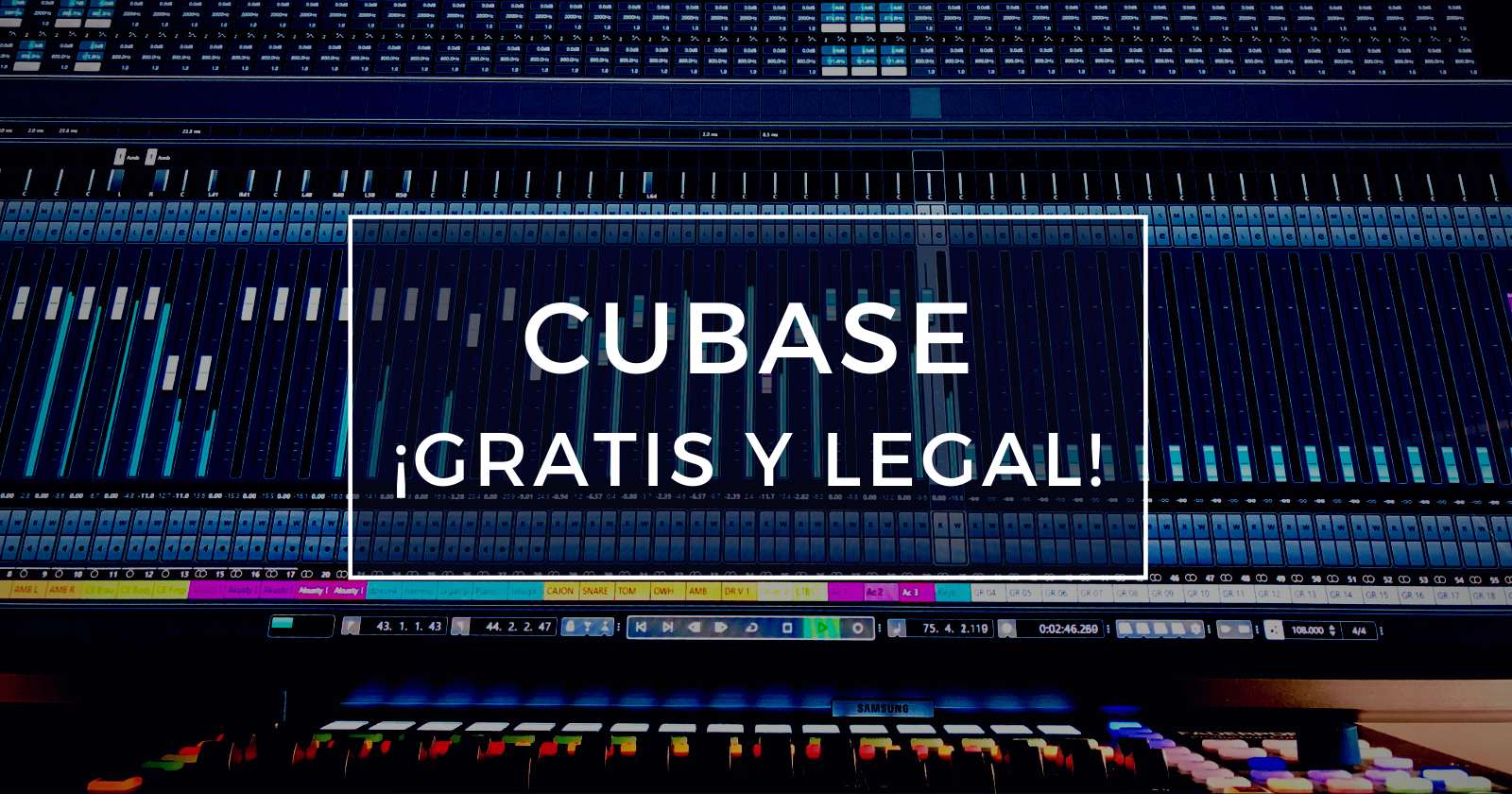 Cómo Obtener el Cubase Gratis y Legal - MusicaPod