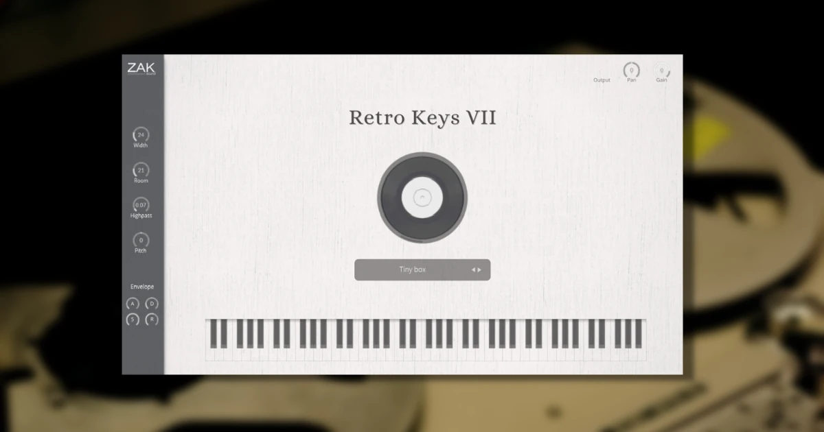 Retro Keys VII: Un plugin de piano gratis ideal para lofi